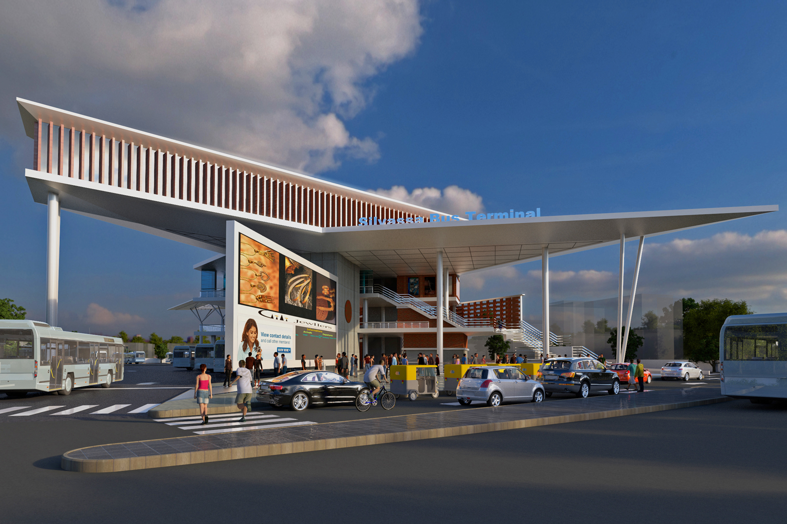 Silvassa 버스 터미널 - 공간작품 - 空間 SPACE GROUP